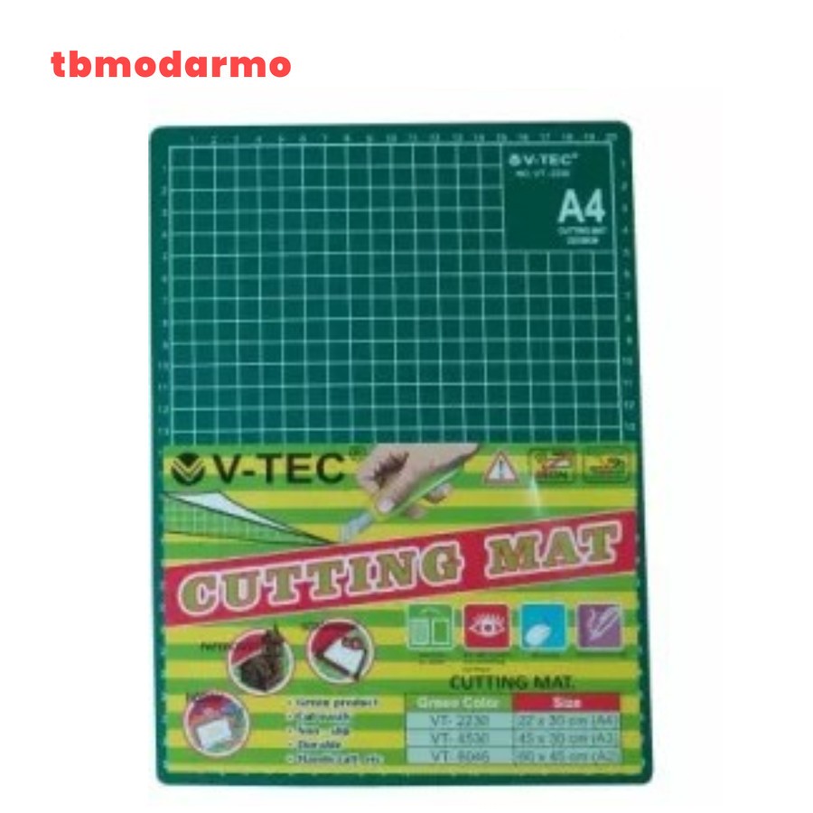 Jual TBMO V-TEC CUTTING MAT A4/A3/A2 -- | Shopee Indonesia