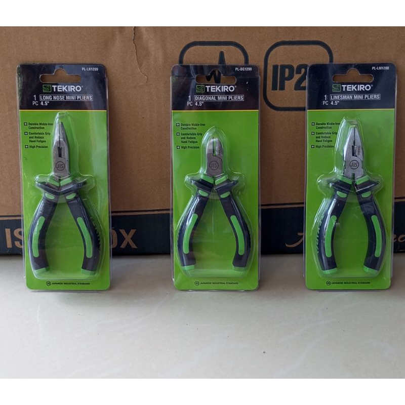 Jual TEKIRO TANG SET MINI 3PCS KOMBINASI, POTONG, LANCIP, 4,5INCH | Shopee Indonesia