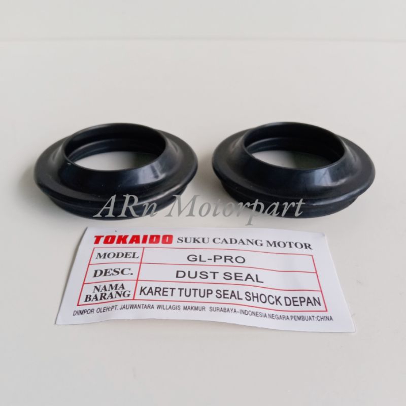 Jual [2 pcs] Dust Seal Karet Tutup Seal Shock Depan GL Pro Tiger Mega ...