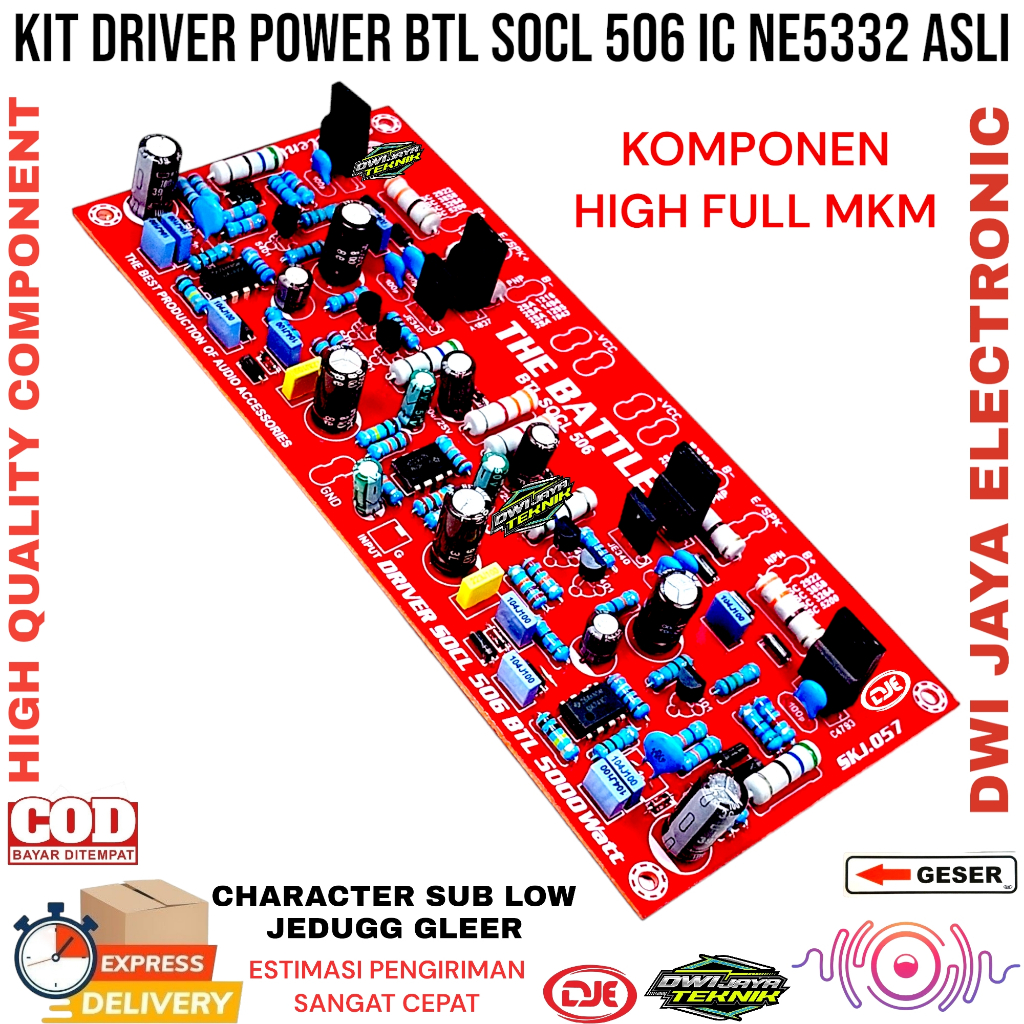 Jual Driver BTL 506 PRO SUPER HOREG Komponen MKM | Shopee Indonesia