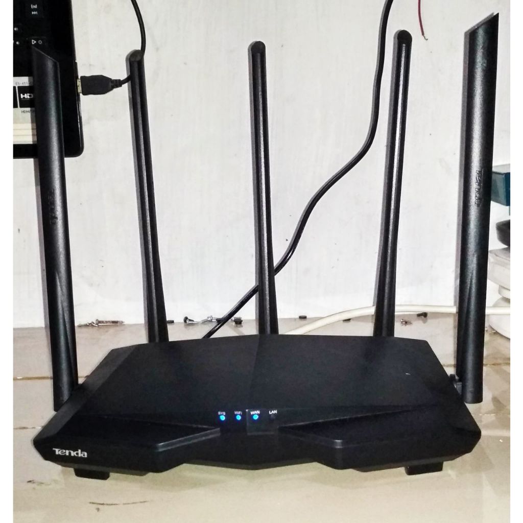 Jual ROUTER TENDA DUALBAND AC1200 - AC7 (AC1200 Smart Dual-Band WiFi ...