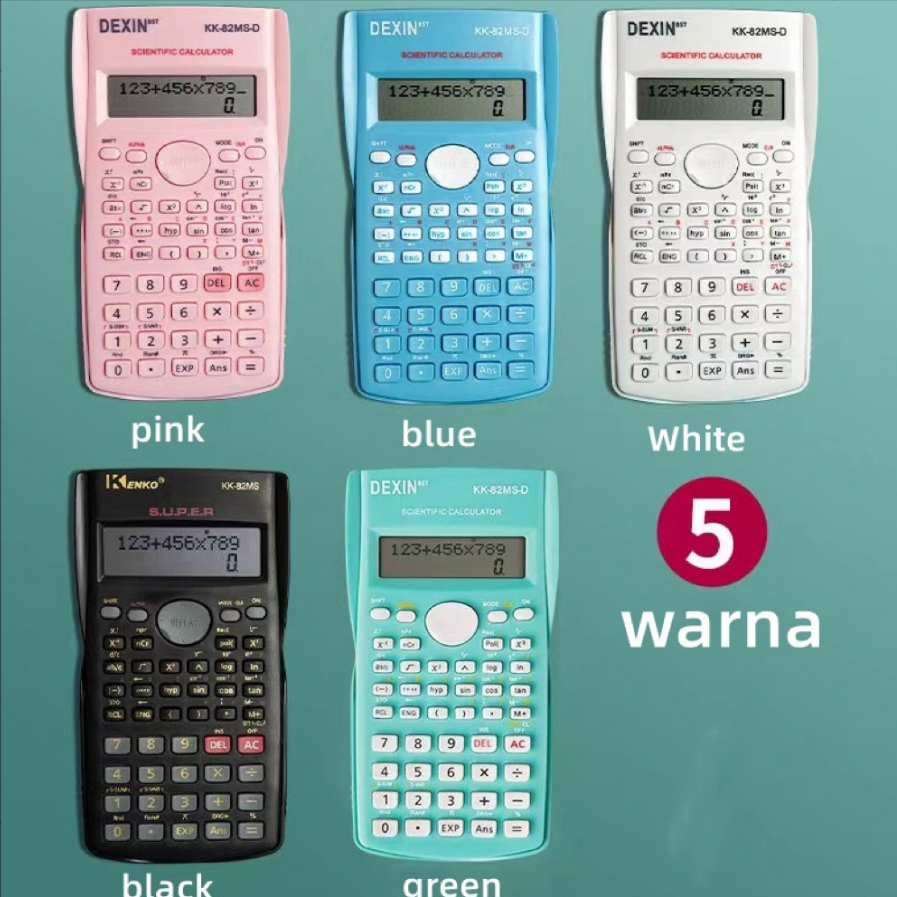 Jual Kalkulator Ilmiah 240, Kalkulator Fungsi, Kalkulator 4 Warna ...