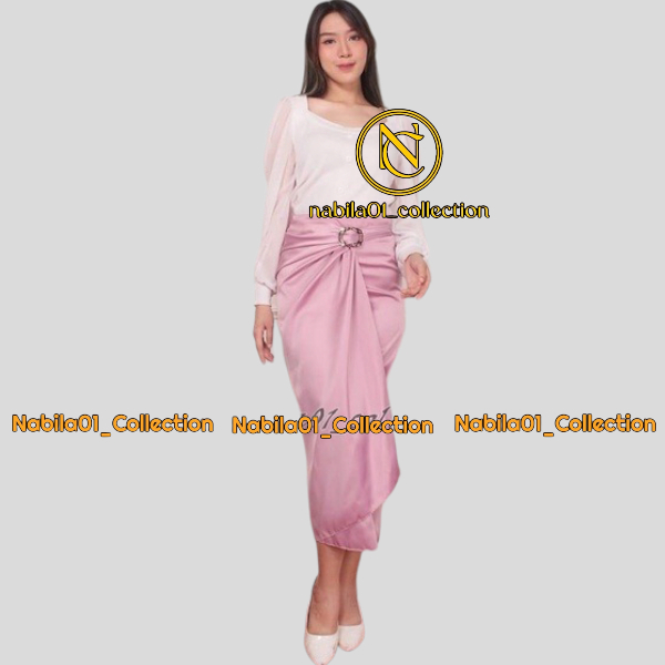Jual ROK LILIT POLOS INSTAN PREMIUM FREE RING ROK LILIT TRADISIONAL ...