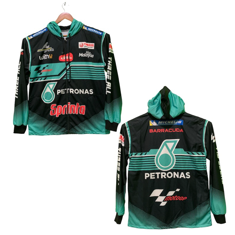 Jual JAKET RACING PETRONAS MOTOGP SEPANG RACING TEAM BARRACUDA YAMAHA ...