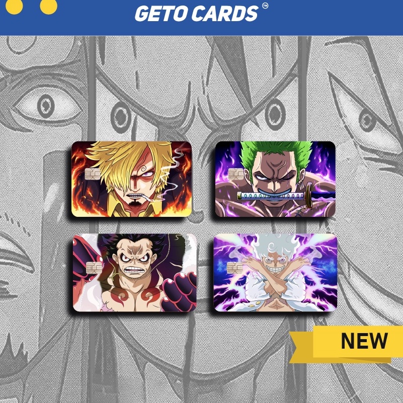 Jual Extra deals Stiker Sticker Skin Kartu Atm Anime One piece Special ...