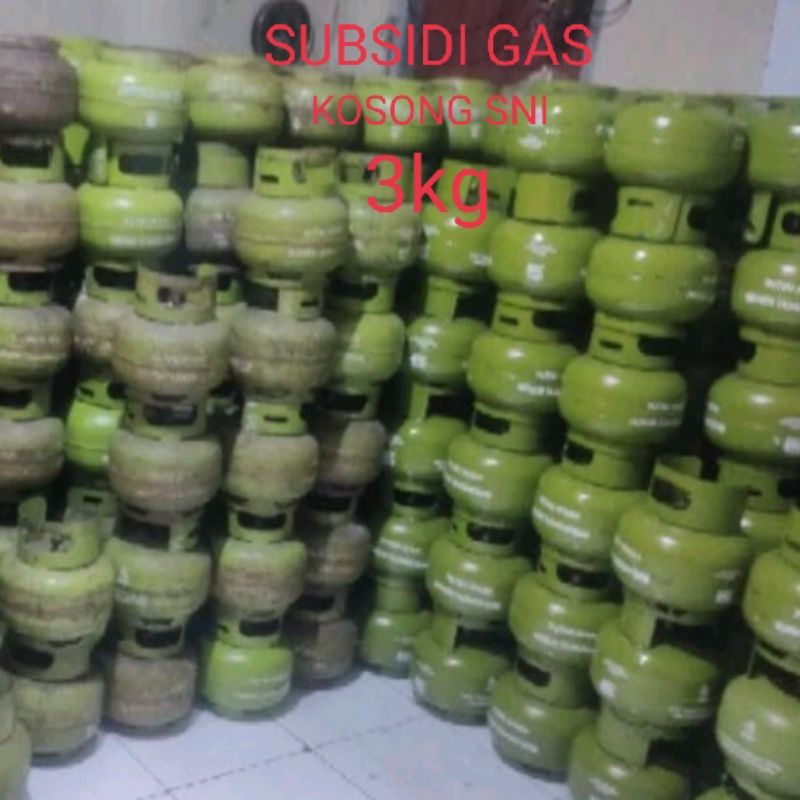 Jual GAS KOSONG SUBSIDI 3KG | Shopee Indonesia