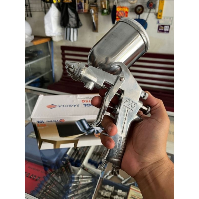 Jual SPRAY GUN F75G SAGOLA (Original) | Shopee Indonesia