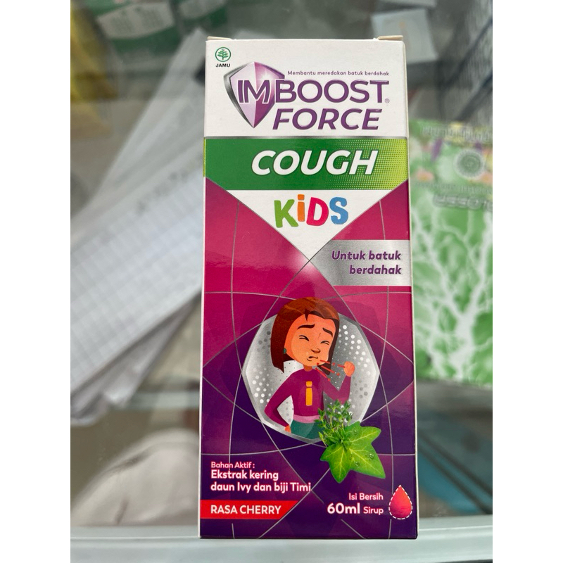Jual IMBOOST FORCE COUGH KIDS 60ml Rasa Cherry - Obat Batuk Sirup ...