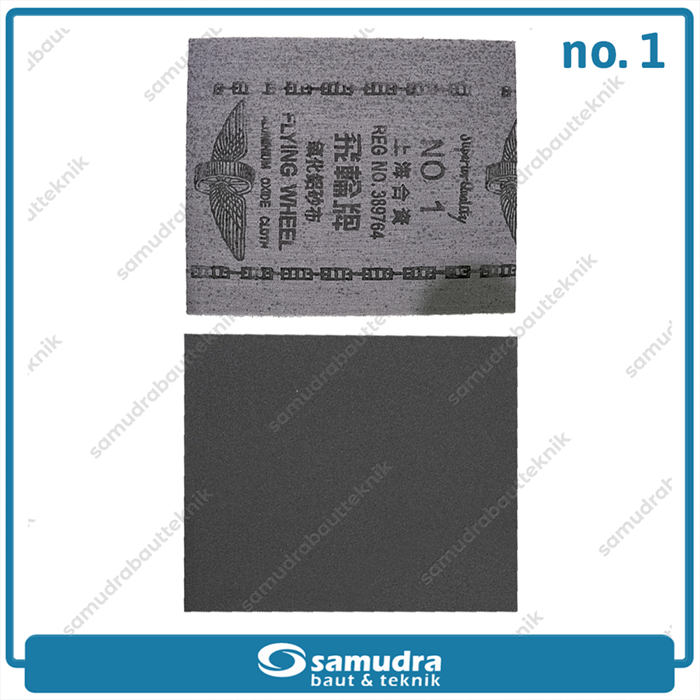 Jual Amplas Besi FLYING WHEEL No 1 Lembaran Kertas Gosok Abrasive Paper ...