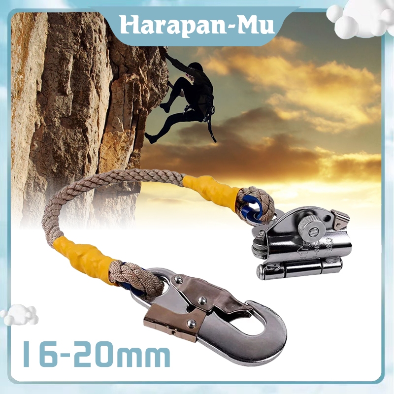 Jual Work Positioning Lanyard Backup Device Fall Arrester Pekerja ...