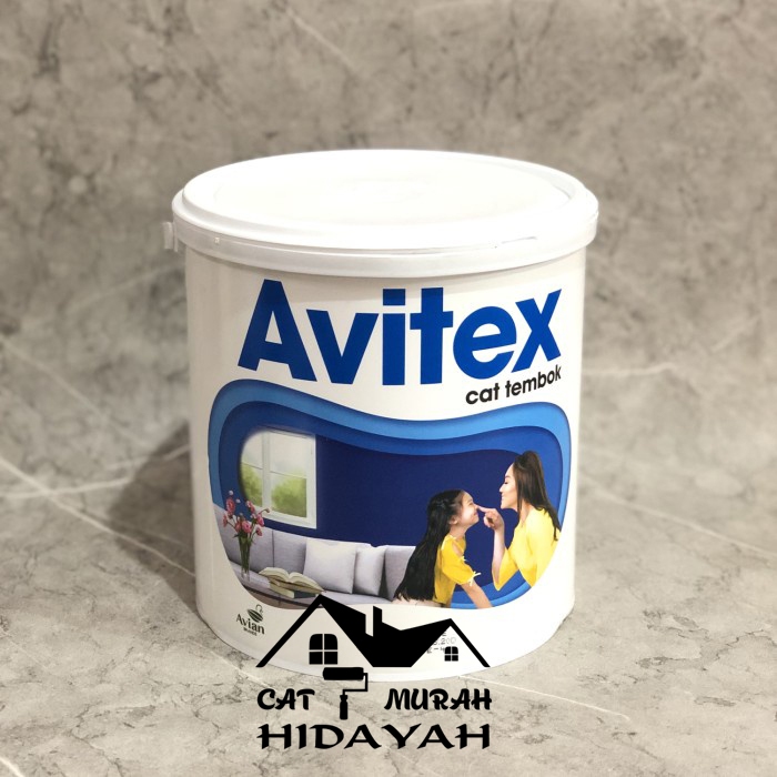Jual CAT AVITEX INTERIOR CAT TEMBOK 5 KG SUPER WHITE PUTIH | Shopee ...