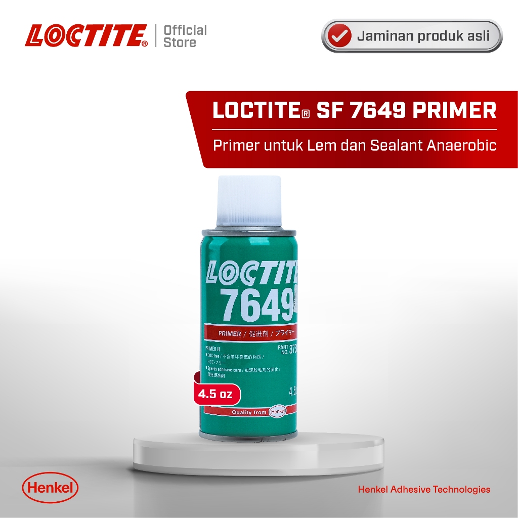 Jual Henkel LOCTITE SF 7649 Primer Lem Akrilik Anaerobik 4.5 Oz ...
