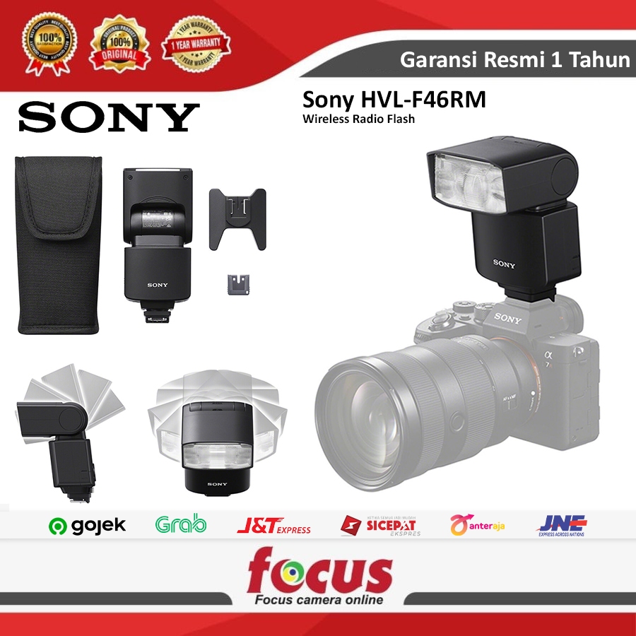 Jual Flash Sony HVL-F46RM Wireless Radio Flash | Shopee Indonesia