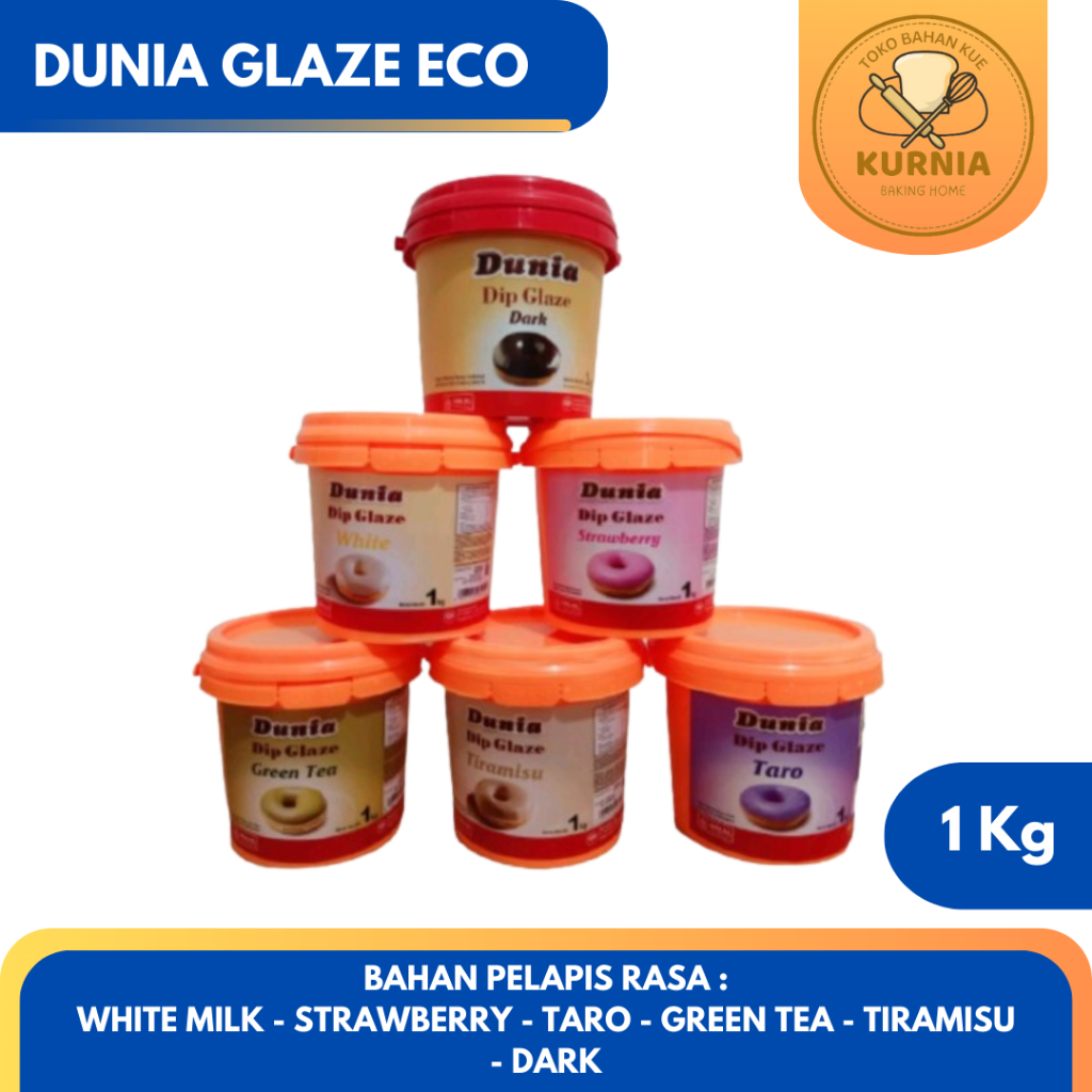 Jual DUNIA DIP GLAZE ECO KEMASAN 1 KG | Shopee Indonesia