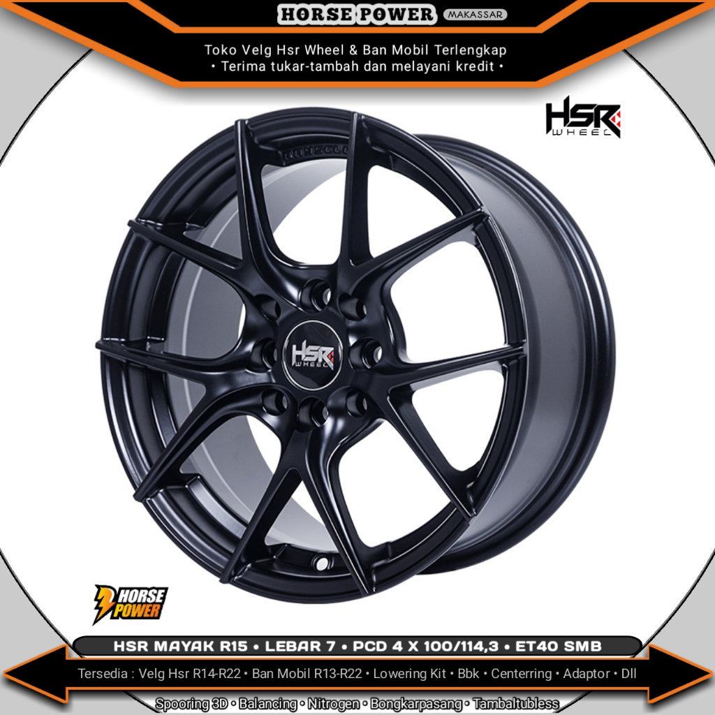 Jual Velg Mobil R15 • Hsr Mayak • Untuk Mobil Calya / Sigra / Brio ...