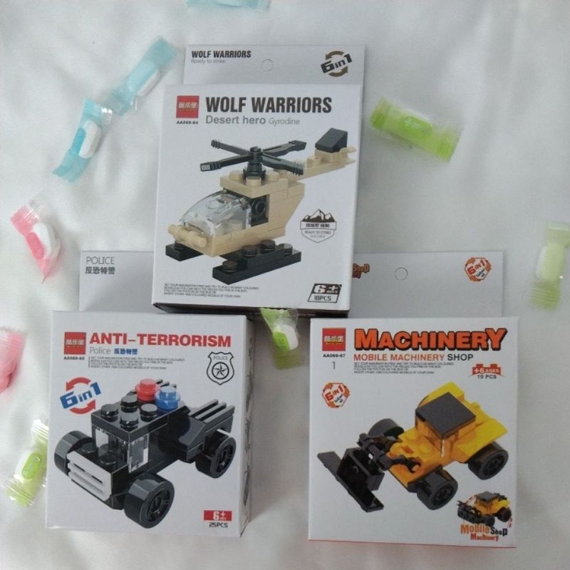 Jual Lego Machinery Brick pemadam pesawat mainan mobil mobil an DIY ...