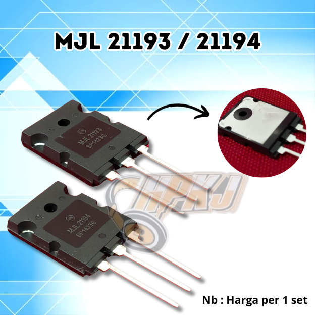 Jual Transistor Power Ori Original MJL21193 MJL21194 MJL 21193 21194 ...