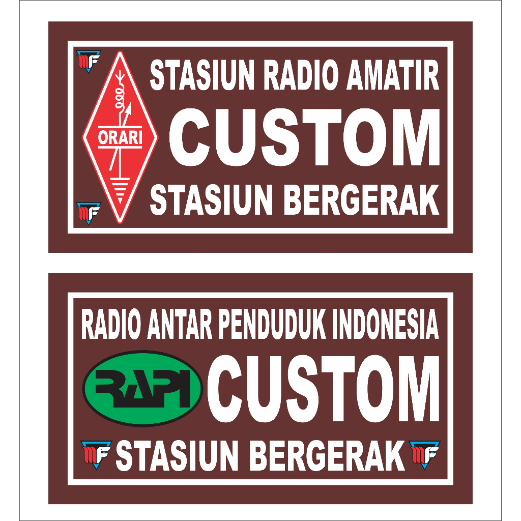 Jual CUTTING STICKER STASIUN BERGERAK CUSTOM ORARI RAPI | Shopee Indonesia