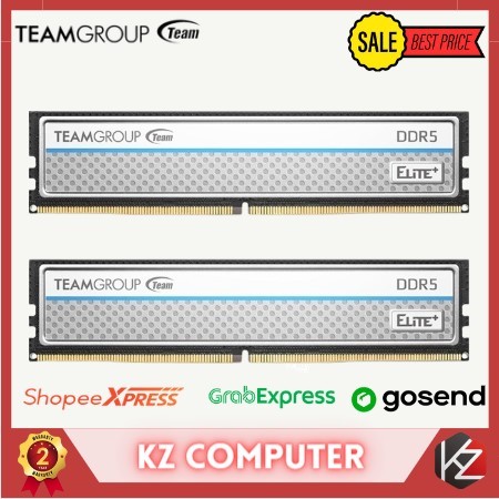 Jual Team Elite Plus DDR5 2x8GB 5200Mhz | Memory Ram 16GB PC 5200 | Shopee Indonesia