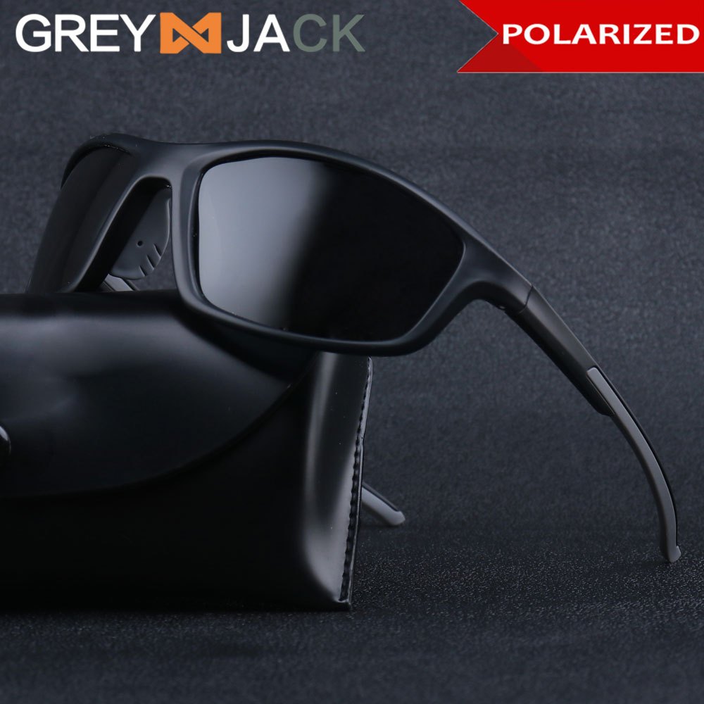 Jual Grey Jack Kacamata Hitam Sunglasses Polarized Anti Silau UV400 Model Sporty Outdoor Style ...