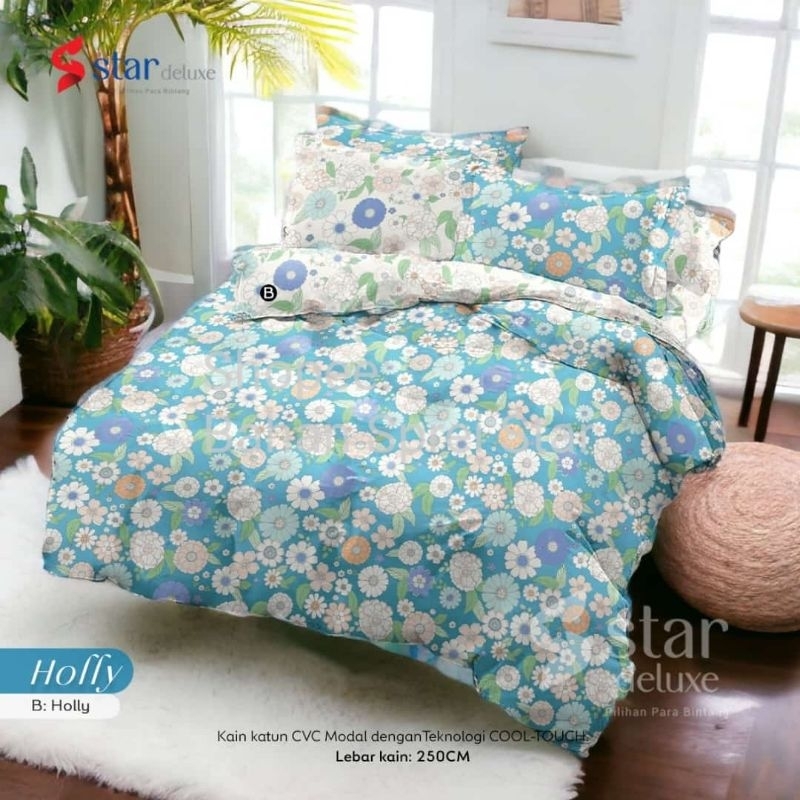 Jual Bahan Kain Sprei Star - Holly | Shopee Indonesia