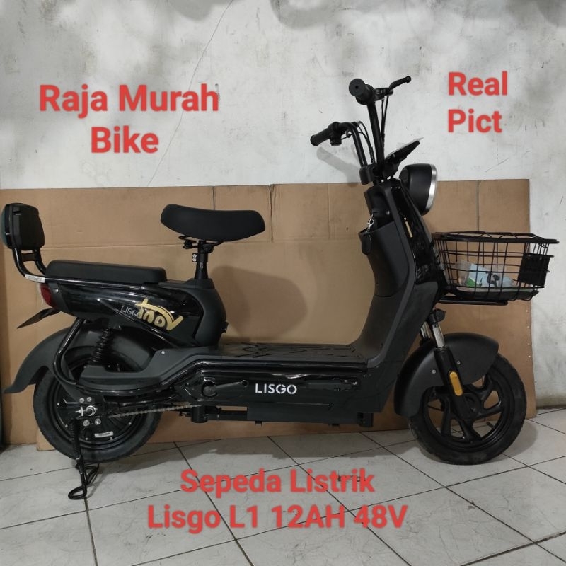 Jual Sepeda Listrik Lisgo L1 500W 48V Sepeda Listrik E Bike Lisgo ...