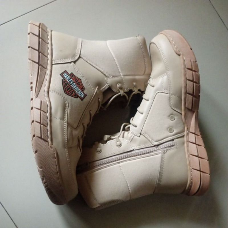 Jual Sepatu motor touring Haley Davidson Sepatu gunung Red wing ...