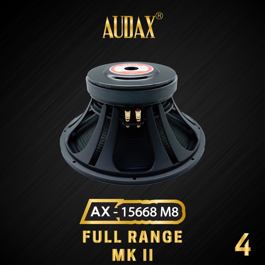 Jual Speaker Pasif 15" Audax AX-15668 M8 Full Range MKII | Shopee Indonesia