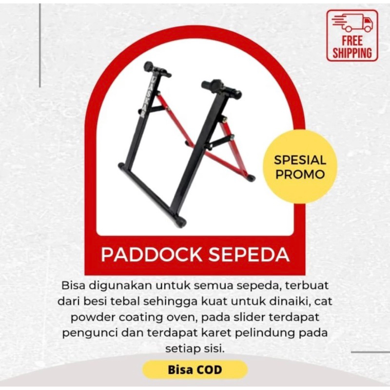Jual Standar Paddock Sepeda Universal Kuat Dinaiki Dan Bisa Dilipat ...