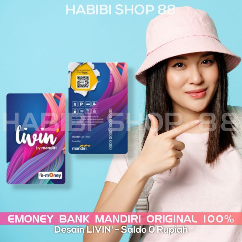 Jual Emoney E-Money Etol Etoll Card Original Bank Mandiri 100% Bukan ...