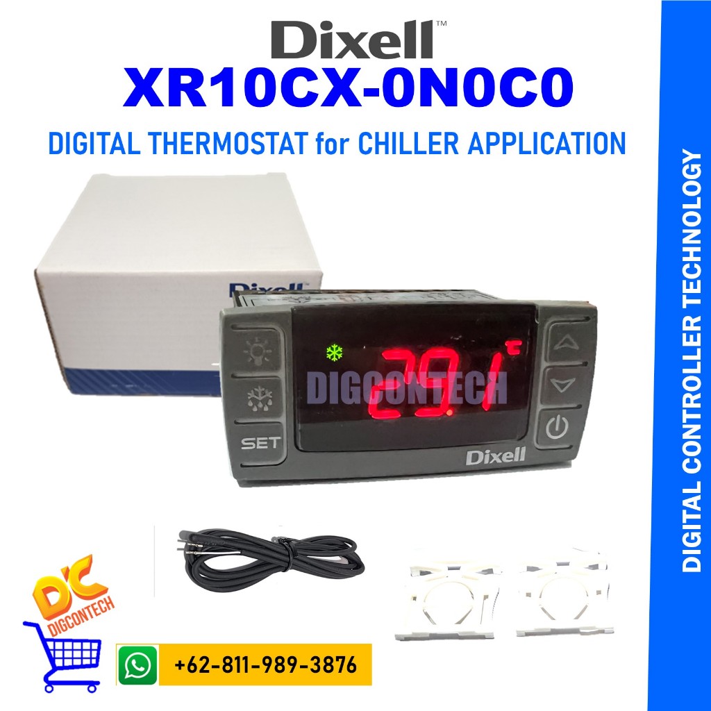 Jual Dixell XR10CX Digital thermostat controller XR10CX-0N0C0 12Vac + 1 ...