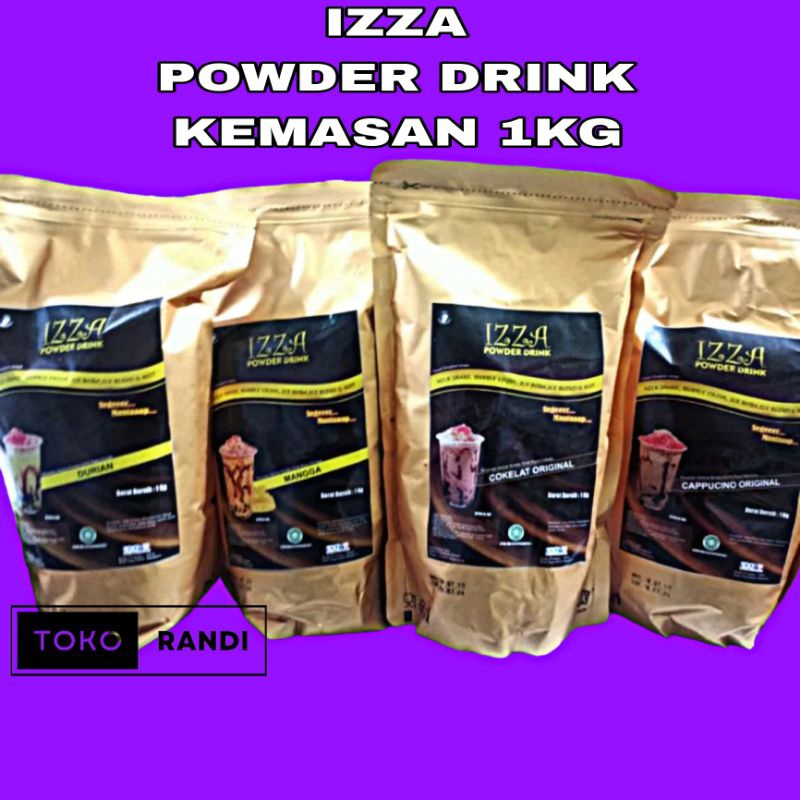 Jual Izza Powder Drink kemasan 1kg Varian Rasa | Shopee Indonesia