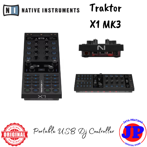 Jual Native Instruments Traktor X1 MK3 Portable USB DJ Controller ...