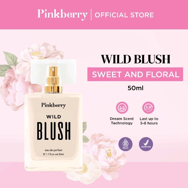 Jual Pinkberry EDP Dream 50ml - Twinkle 50ml - Wild Berry 50ml - Eau De ...