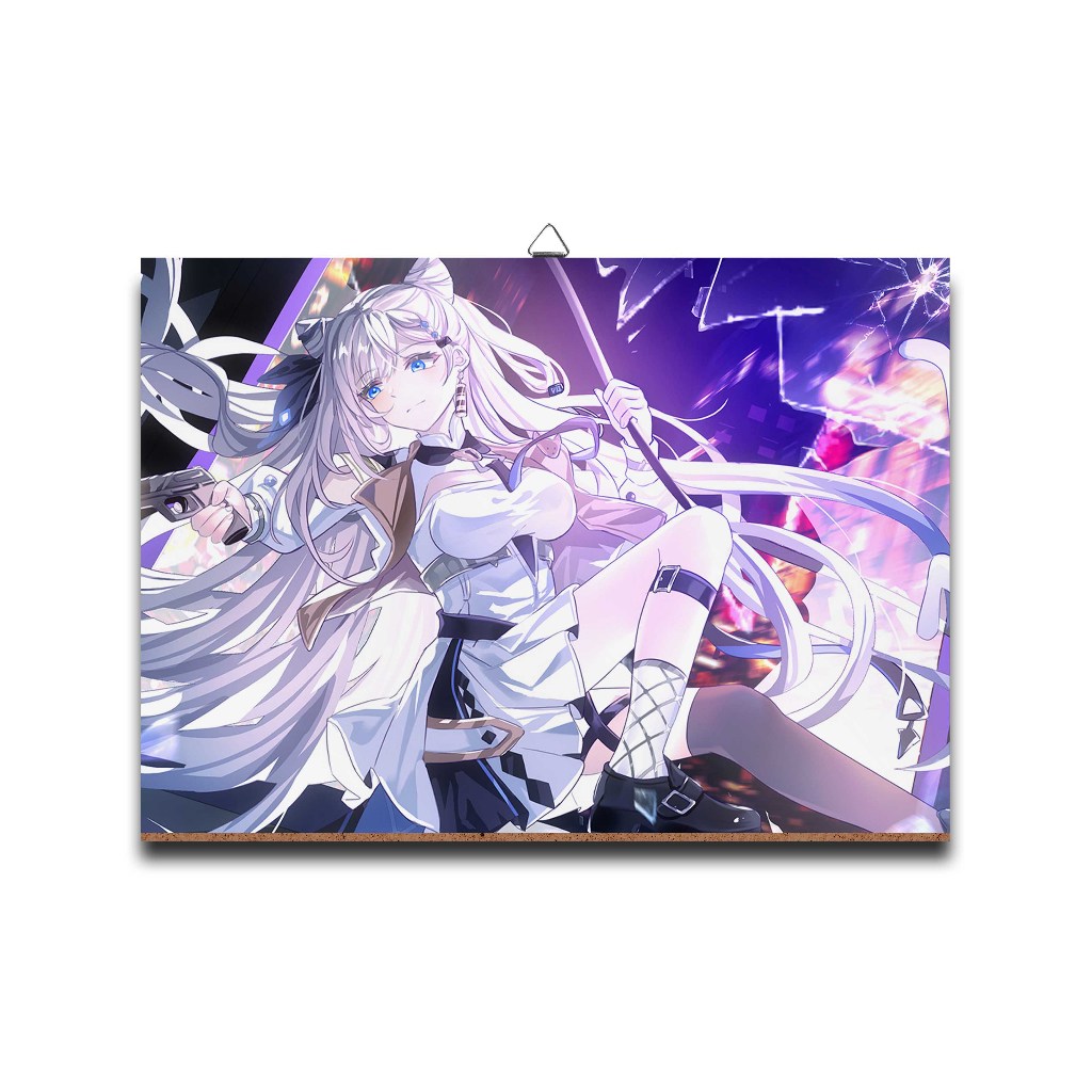 Jual Poster dinding kayu anime vtuber VESTIA ZETA NIGHT - HOLO ID ...