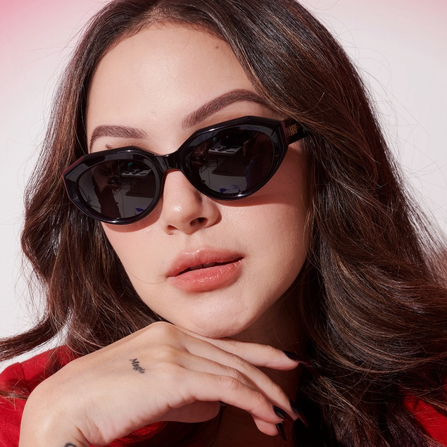 Jual HSF Eyewear Brianne | Kacamata Hitam Wanita | Shopee Indonesia