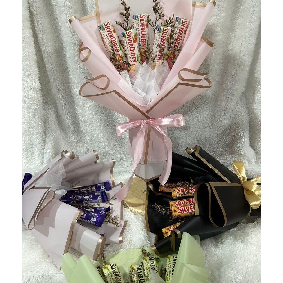 Jual Kode DZW244 (Ready Stock) FREE PACKING Bouquet / Buket snack ...