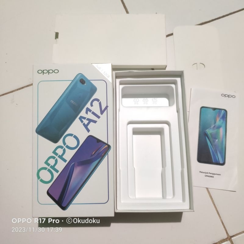 Jual Dus Box Oppo A12 Original Copotan | Shopee Indonesia