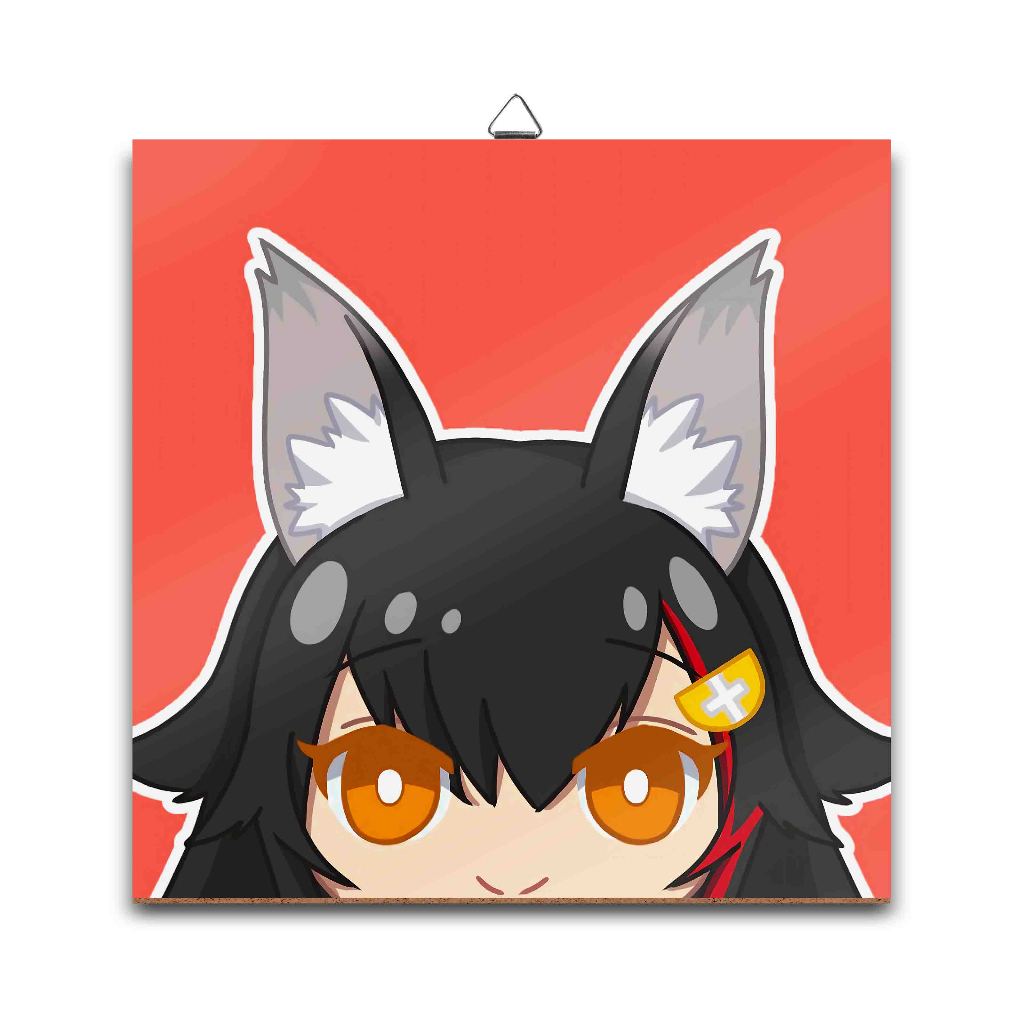 Jual Poster dinding kayu anime vtuber OOKAMI MIO PEEKER - HOLO JP ...