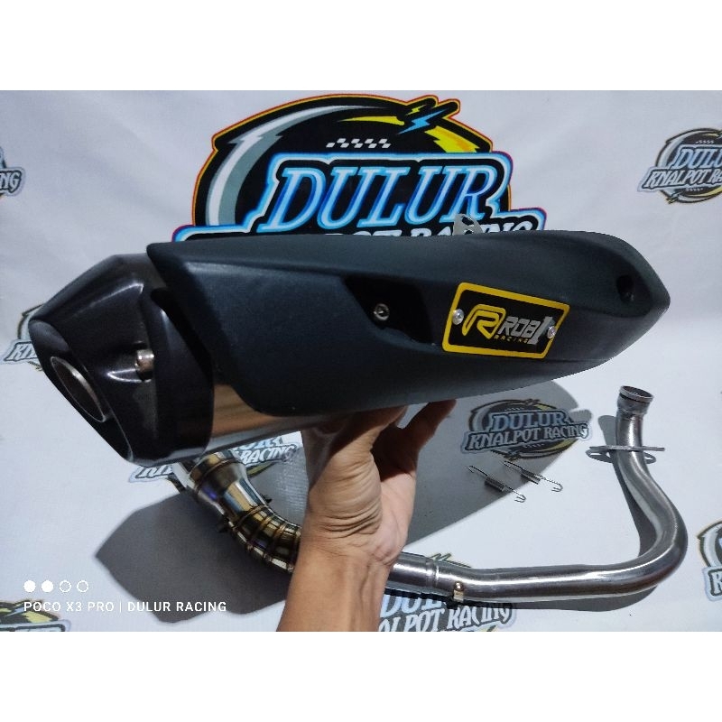 Jual knalpot rob 1 motor matic Vario Beat mio nmax pcx xeon soul gt ...