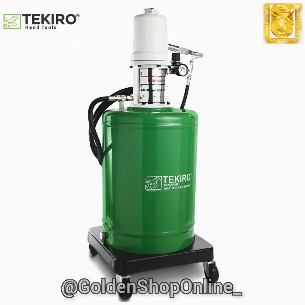 Jual Tekiro Pompa Gemuk Tenaga Angin 20L - Air Lubricator For Grease ...