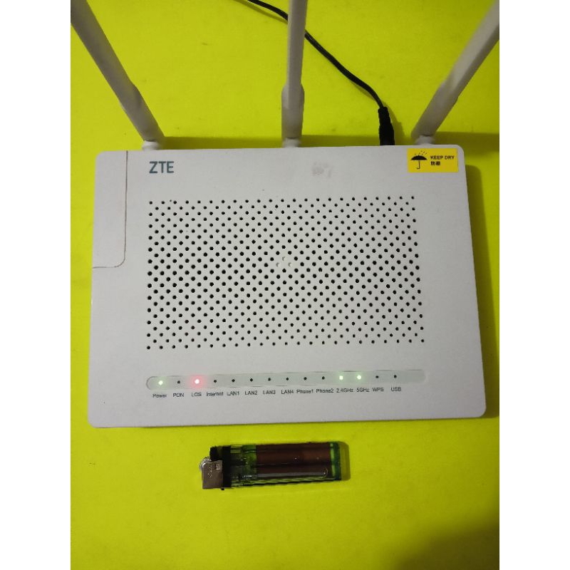Jual ZTE F670 Premium antena 3 Dual band GPON ONT | Shopee Indonesia