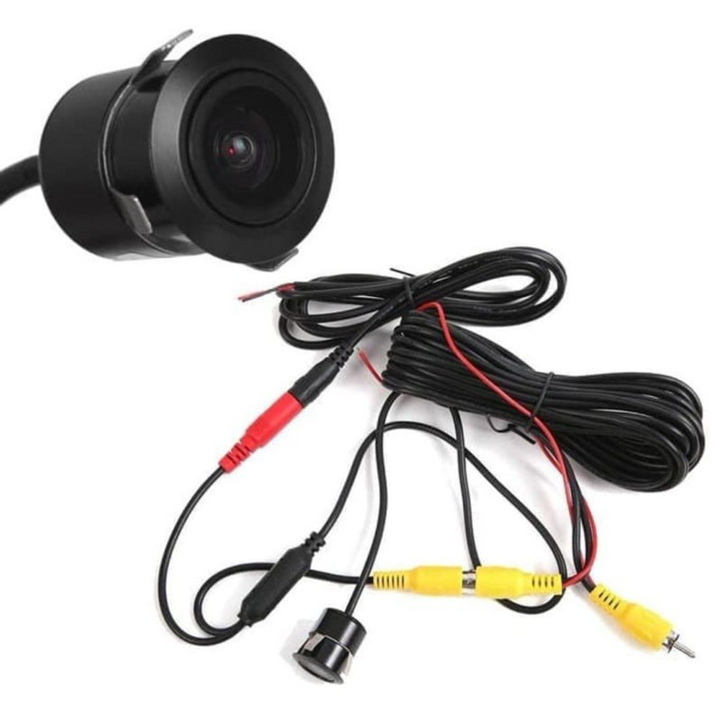 Jual Kamera Parkir Camera Mundur Bulat Mobil Universal Tanam CCD ...