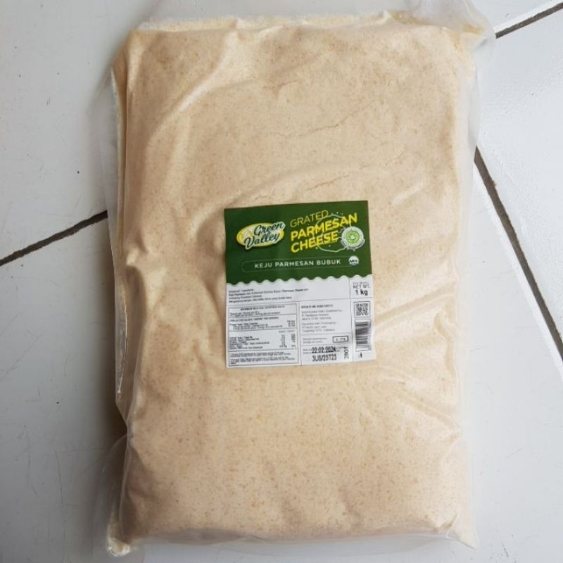 Jual Green Valley Grated Parmesan Cheese 1kg (Original) | Shopee Indonesia