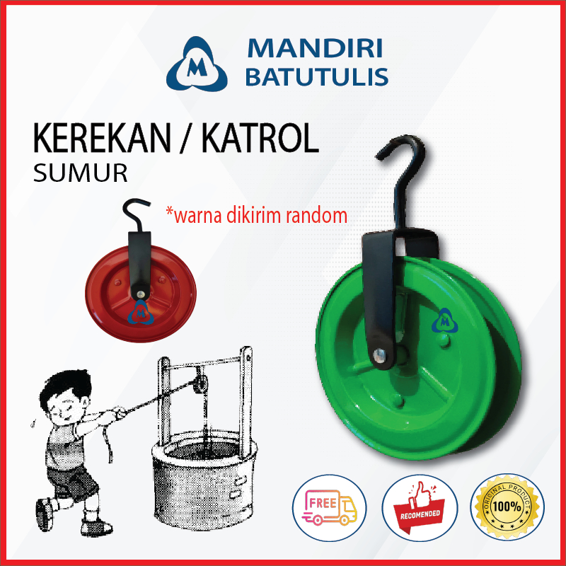 Jual Kerekan Sumur Katrol Timba Kerekan Bangunan Katrol Ember Tukang ...