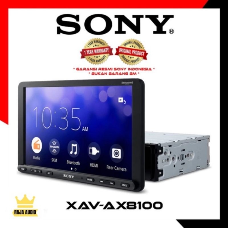 Jual SONY XAV-AX8100 8.95"inch Headunit Mobil Sony Ori | Shopee Indonesia