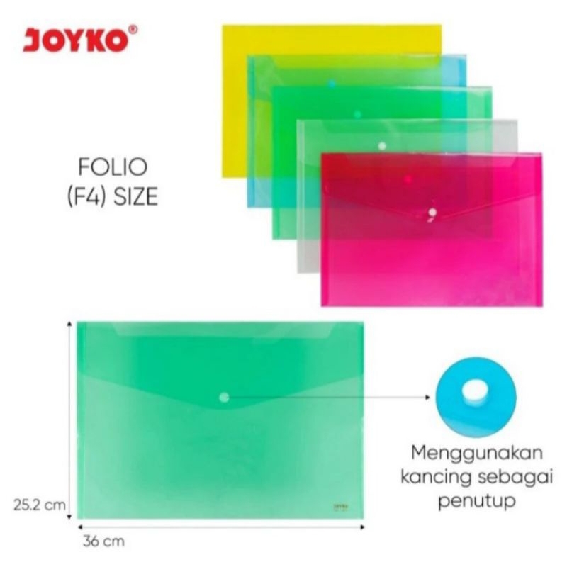 Jual Map Tas Data Kancing Joyko DB-105 FK/pack | Shopee Indonesia