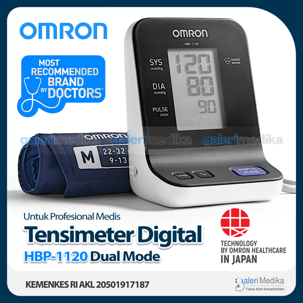 Jual Tensimeter Digital Profesional Medis Omron HBP-1120 / HBP1120 ...