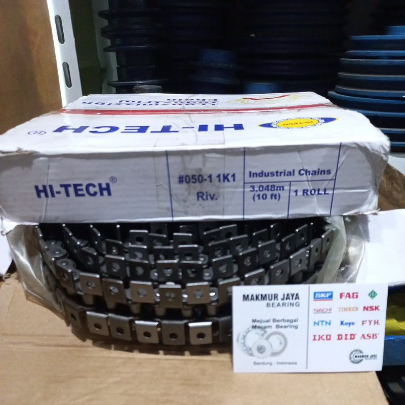 Jual ROLLER CHAIN RANTAI RS 50-1 1K1 SINGLE HITECH | Shopee Indonesia