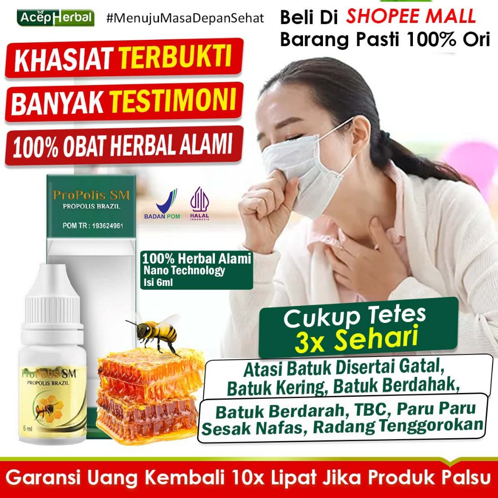Jual Obat Batuk Kering Gatal Tenggorokan Sakit Dada Nyeri Bisa Untuk ...